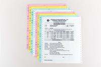 China 5 Plys Carbonless / Non Carbon Paper For Continuous Bill FSC Virgin Wood Pulp 55gsm 60gsm 62gsm 75gsm 78gsm for sale