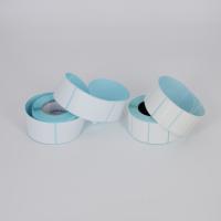 China 100 Virgin Wood Pulp ATM POS Thermal Barcode 80mm Sticker Roll Sticky Thermal Paper for sale
