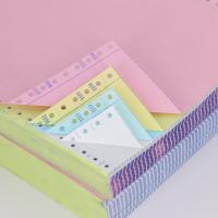 China PREMIUM QUALITY Blue / Black Image Roll / Sheet NCR Paper Customized for sale