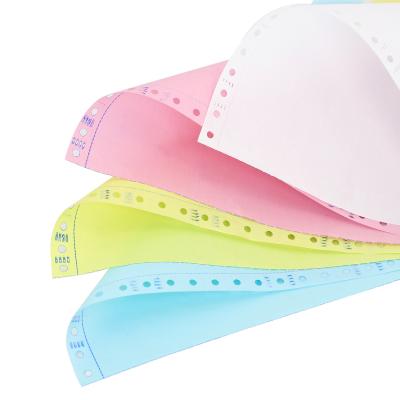 China FSC A GRADE CB/CFB/CF Invoice Carbonless Paper For Continuous Bill for sale