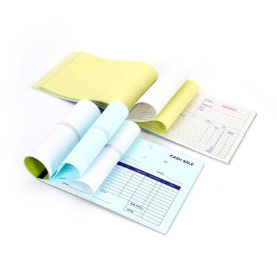 China Customized Wood Pulp Smooth Invoice Receipt 5 Plys NCR Paper Sharp Image for sale