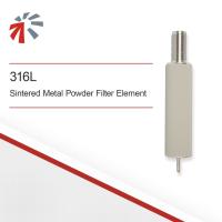 China 316L Stainless Steel Sintered Metal Powder Filter Element Pressure Resistance 1.5MPa for sale