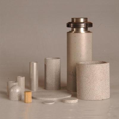 China Filtration Solution Customized Request Hydraulic Moulded Metal Powder Filter Element for sale