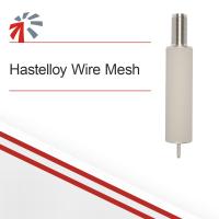 China Filtration Rating 1um Hastelloy Stainless Steel Sintered Metal Wire Mesh Filter Element for sale