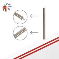 China Good Blowback Performance Wedge Wire Screen Filter Element Filtration Rating 15-300um for sale