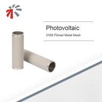 China Customizable 310S Filmed Metal Mesh Filter Element for Photovoltaic Manufacturing Line for sale