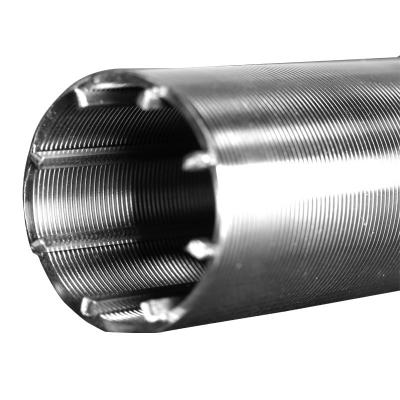 China Johnson Stainless Steel Water Well Wedge Wire Screen Filter for Metal Fiber Filtration for sale