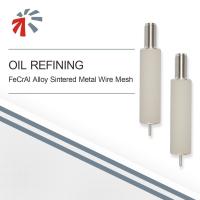 China B10 Series Fecral Alloy Sintered Metal Wire Mesh Filter Element for Oil Refining for sale