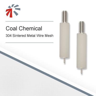 China 1um Filtration Rating 304 Stainless Steel Sintered Metal Wire Mesh Filter Element for Coal Chemical for sale