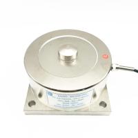 China Hermetically Sealed Load Cell 100t Button Compression Load Cell for sale