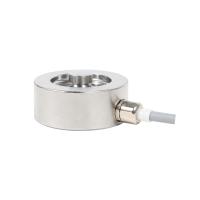 China 50 KN & 100 KN Capacity Pancake/Canister Load Cell CF-807 For Automation & Robotic Testing  Button Pancake Load Cell for sale