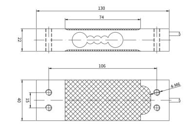 China Industrial Weighing Load Cell 35kg To 50kg With Parallel Systems(WL-115) for sale