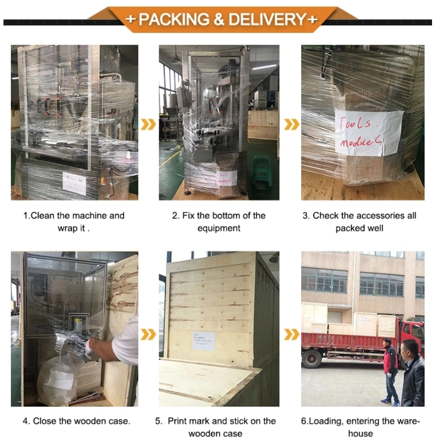 SanhePMT 10g-500g Dry Powder Filler Coco Spice Chili Curry Pepper Filling Packing Machine 5