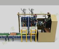 China DCS-25PV1(3)-MU-AL(multi-scales for powder ) Valve Bag Automatic Packing & Palletizing Line for granule and powder for sale