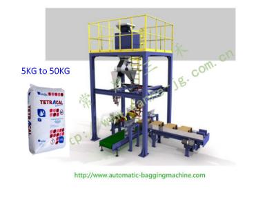 China DCS-25V Electronic Quantitative Filling Weighing Bagging Machine For Particals By Valve Bag for sale