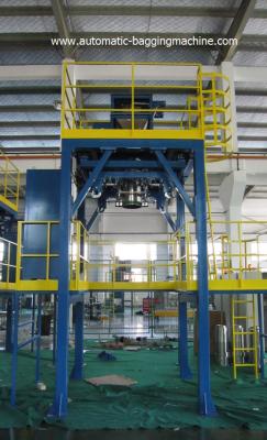 China fine chemical industry ton bag weighing packing machine feeding type gravity or screw feeding 10-40 bags / hour for sale