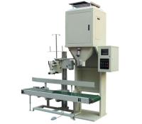 China Semi Automatic Open Top Mouth 25 Kg Bag Manual Bagging Weighing Packing Machine for sale