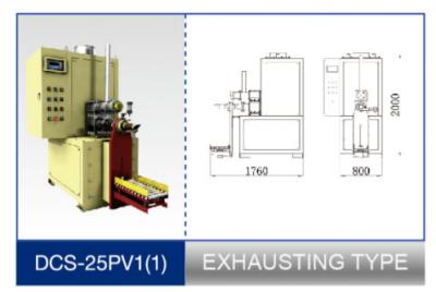 China DCS-25 PV1  Valve Mouth Bag Packing Machine for sale