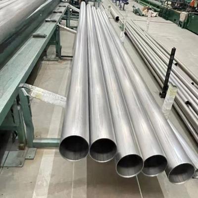 China Titanium Pipe 2-4 Inch OD with 1.22mm Wall Thickness - Grade 3 Seamless and Welded Options in 1m, 3m, 6m Lengths for sale