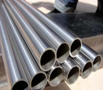 China Zirconium Alloy Pipe R60702 R60705 Zr-3 Zr-5 with 3mm-114mm OD and 0.2mm-5mm Wall Thickness for Chemical Applications for sale