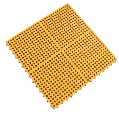 China PVC Wear Resistant Splicing Bathroom Anti Skid Floor Mat 30x30cm Non Slip for sale