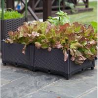 China Customizable Long Plastic Garden Planter Box Easy Degradation Samples Offered for sale