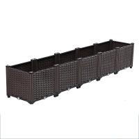 China Wholesale Foldable PP Planting Box 40x40x26cm for Balcony Garden Vegetable Roof for sale