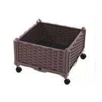China European Style Large Rectangular Plastic Flower Pot Planter Box for Gardening 60cm for sale
