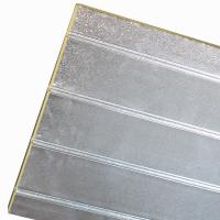 China Acid Resistant XPS Radiant Floor Foam Board with Aluminum Foil 10mm Thickness for sale