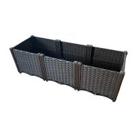 China Customization Decorative Plastic Garden Planter Box Anti Oxidant for sale