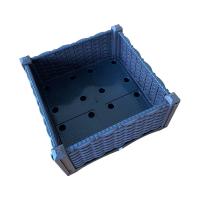 China Weather Proof Plastic Raised Planting Beds 60x40x30cm No Leakage Vegetable Troughs for sale