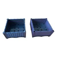 China All Season PP Plastic Vegetable Growing Box Weather Proof Planter for Garden for sale