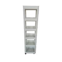 China High Durability Plastic Rolling Storage Cart Flexible Plastic Rack Organizer for sale