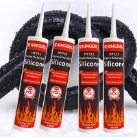 China Fire Retardant Neutral Cure Silicone Sealant Glue 300ml Customized Color for sale