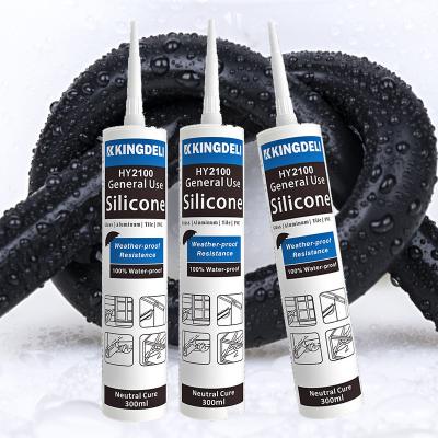 China 280Ml Neutral Transparent Sealant Silicone One Component Adhesive Sealant for sale