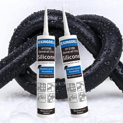 China Water Resistant Adhesive RTV Neutral Silicone Sealant For Glass 300ml for sale
