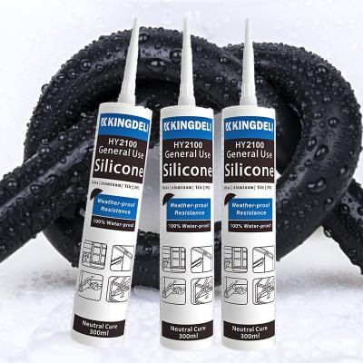 China 280ml Clear Neutral Silicone Sealant Structural Adhesives for sale