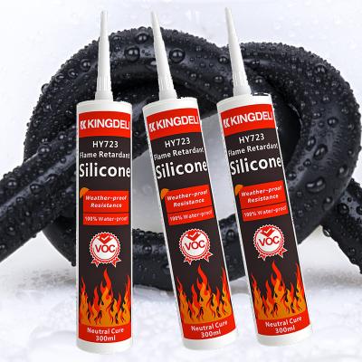 China 300ml Low Odor Neutral Waterproof Clear Silicone Sealant For Curtain Wall for sale