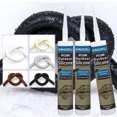 China Roofing Glass Neutral Cure Silicone Sealant With ISO9001 MSDS Certified for sale