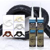 China Door Silicone Neutral Glass Glue With Grey Black White Color for sale