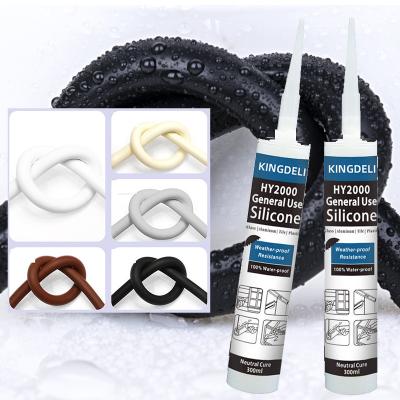 China Weatherproof Clear Neutral Silicone Sealant Quick Dry For Outdoor Roof for sale
