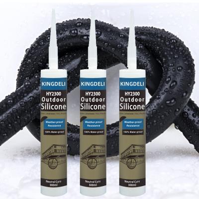 China General Transparent Neutral Silicone Sealant For Metal Aluminum for sale
