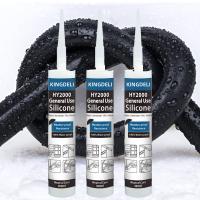 China Bathroom Silicone Neutral Glass Glue , Transparent Neutral Silicone Sealant for sale