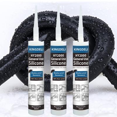 China Bathroom Silicone Neutral Glass Glue , Transparent Neutral Silicone Sealant for sale