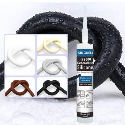 China Weatherproof Neutral Cure Silicone Sealant For Glass Multipurpose for sale