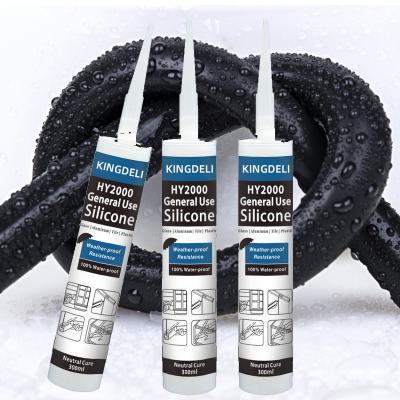China Mildew Resistant Neutral Cure Silicone Sealant Waterproof For Door for sale