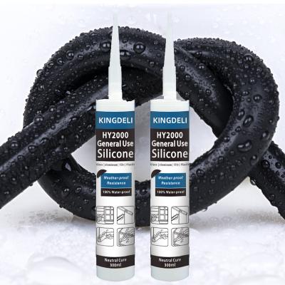 China 280ml Clear GP Neutral Silicone Sealant For Glass​ Multifunctional for sale