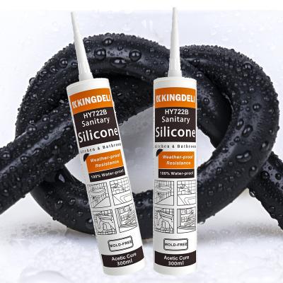 China 320ml Waterproof Acetic Cure Silicone Sealant With CE Certification For Versatile for sale