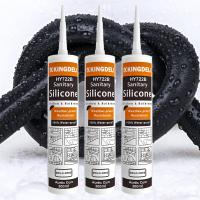 China Acetic Waterproof Structural Transparent Clear Silicone Sealant Tube For Glass for sale