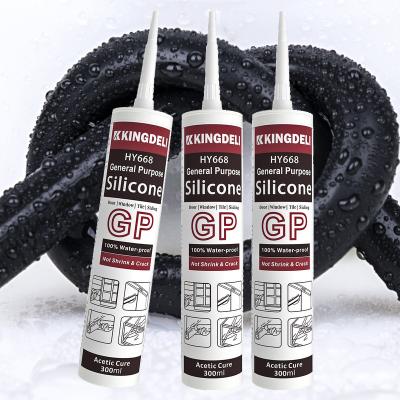 China Acidity Multipurpose Fast Cure Silicone Sealant For Aquarium Waterproof for sale